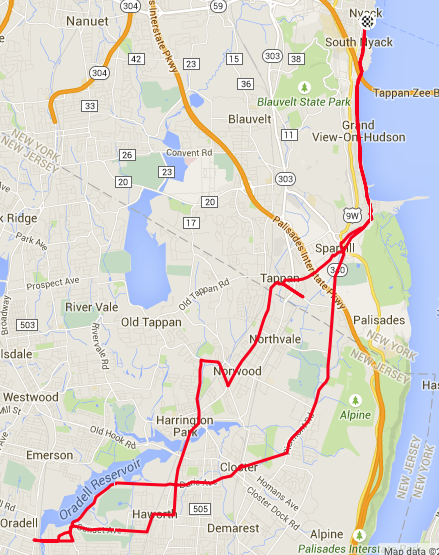 Bike Nyack: Hackensack River | Maurice D. Hinchey Hudson River Valley ...